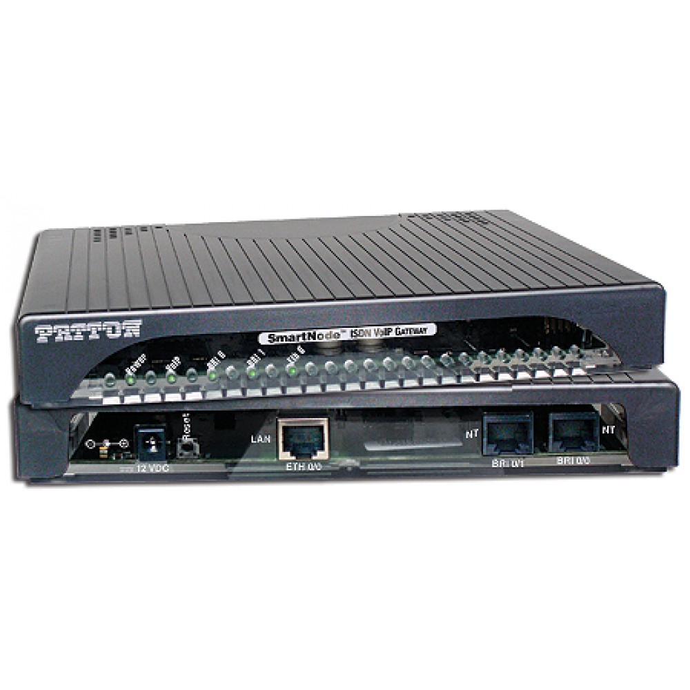 Patton SmartNode DTA 2 BRI ISDN Terminal Adapter - 4 VoIP Calls, 16 SIP sessions not upgradeable ...